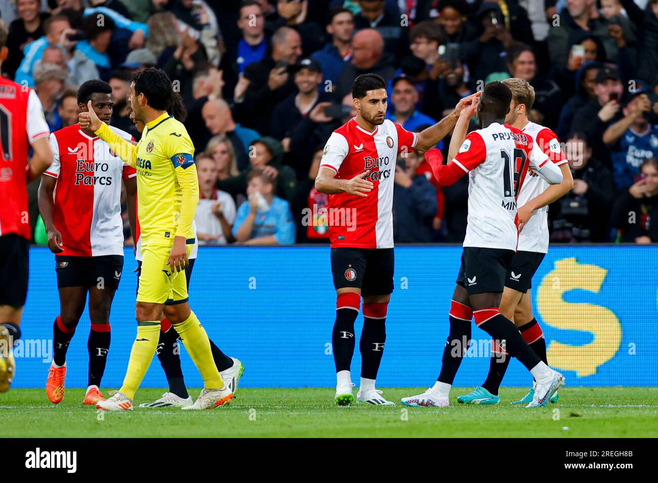 27-07-2023: Sport: Feyenoord vs Villarreal (friendly) ROTTERDAM ...