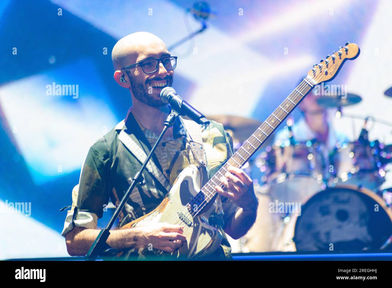 Lorenzo Pasini (Pinguini Tattici Nucleari Stock Photo - Alamy