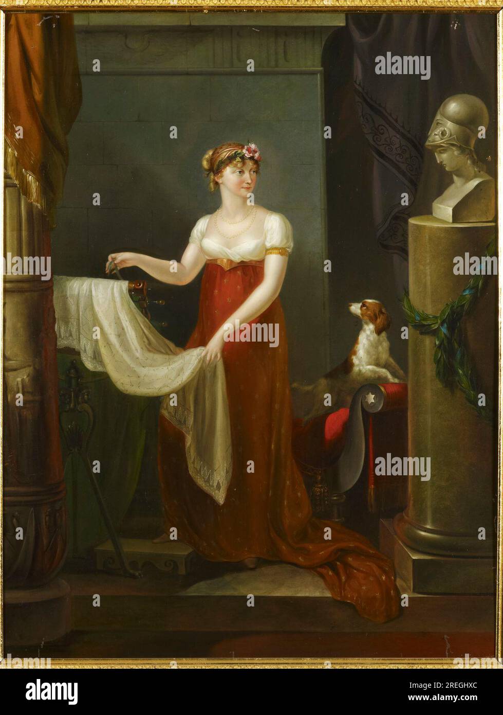 Princess Sophia (1777-1848) 1807 by Peter Edward Stroehling Stock Photo ...
