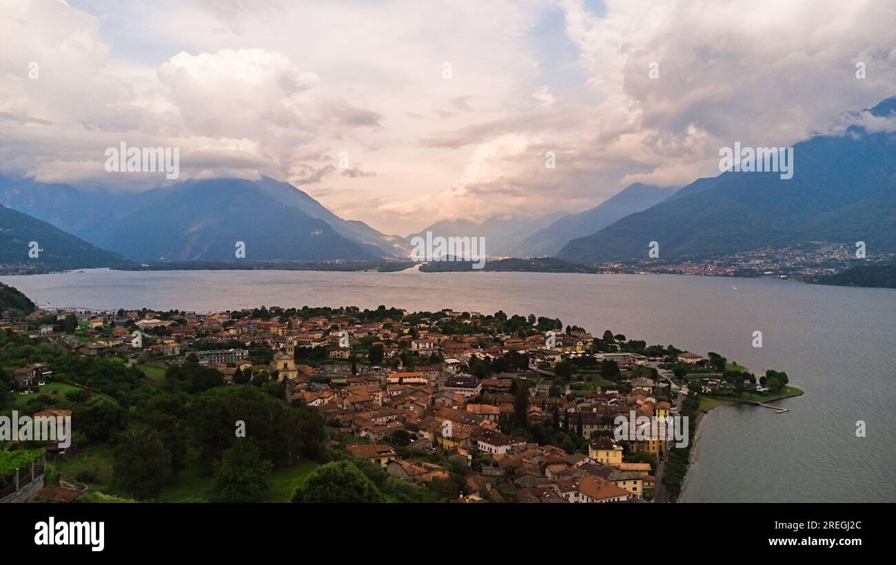 Domaso lake como italy hi-res stock photography and images - Alamy