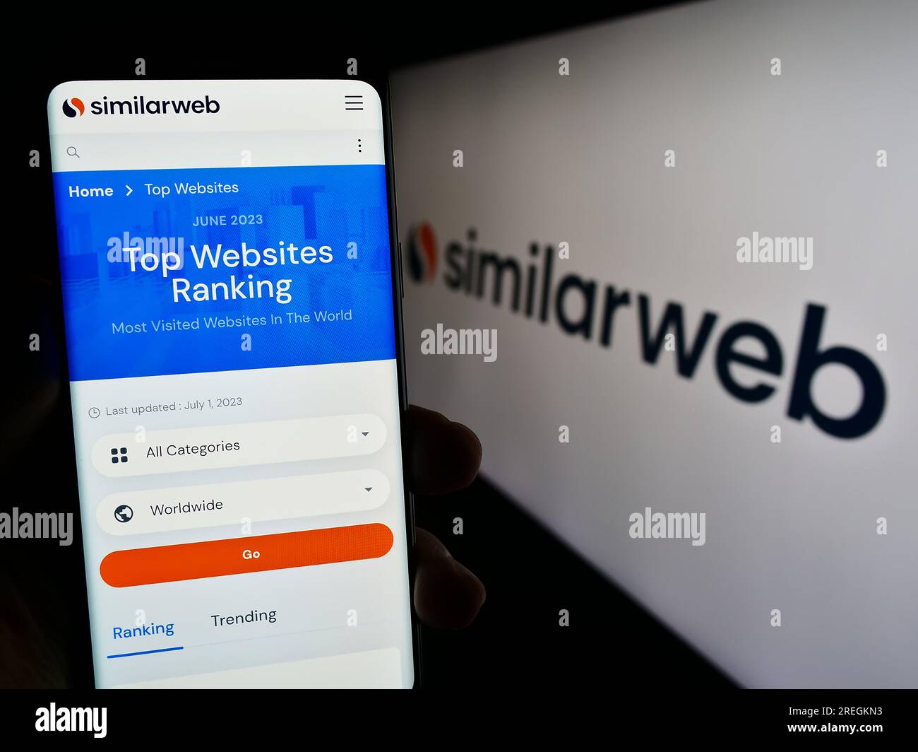 Similarweb logo hi-res stock photography and images - Alamy