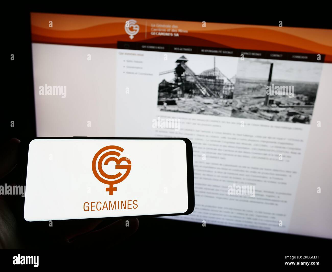 Gecamines logo hi-res stock photography and images - Alamy