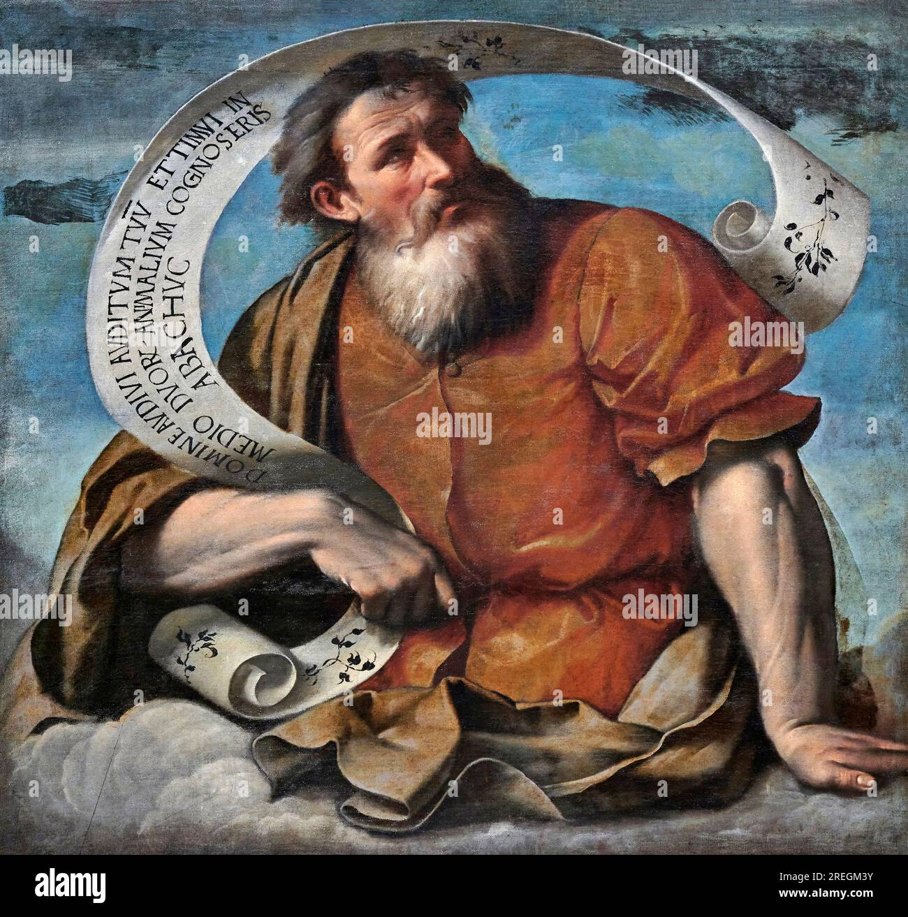 Profeta Abacuc - olio su tela - Gerolamo Romani detto Romanino - 1524 ...