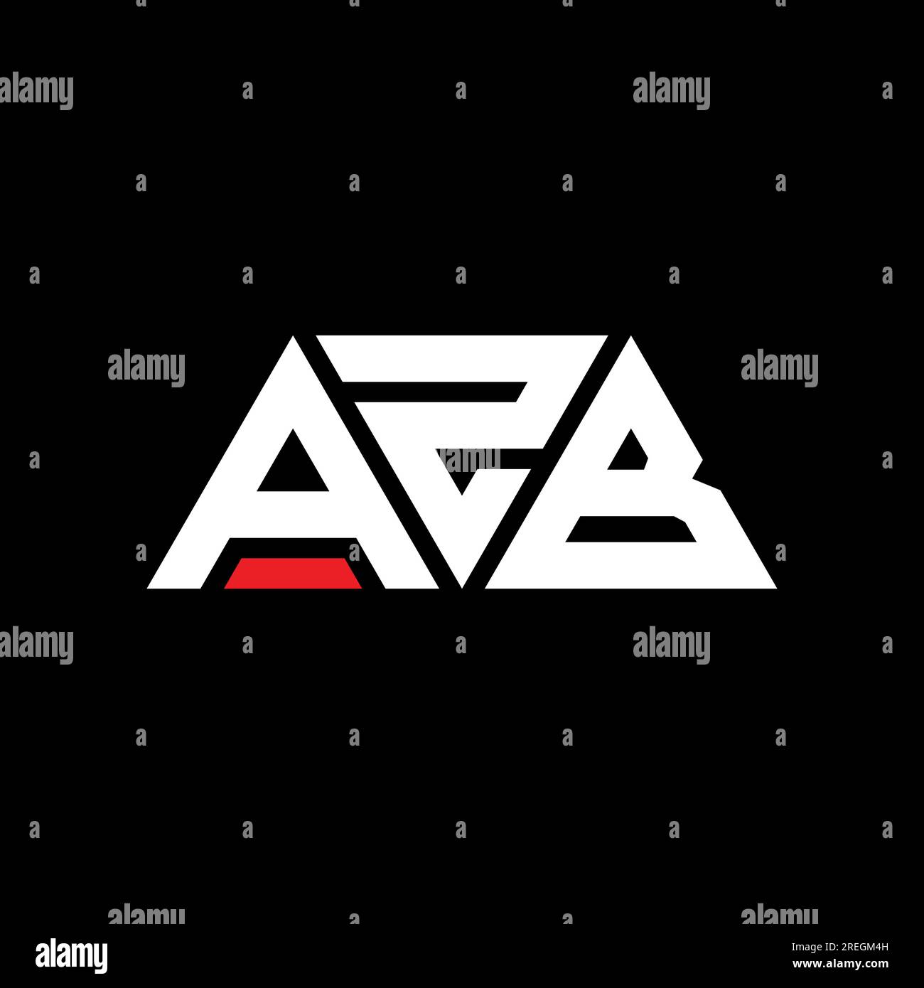 Azb logo design hi-res stock photography and images - Alamy