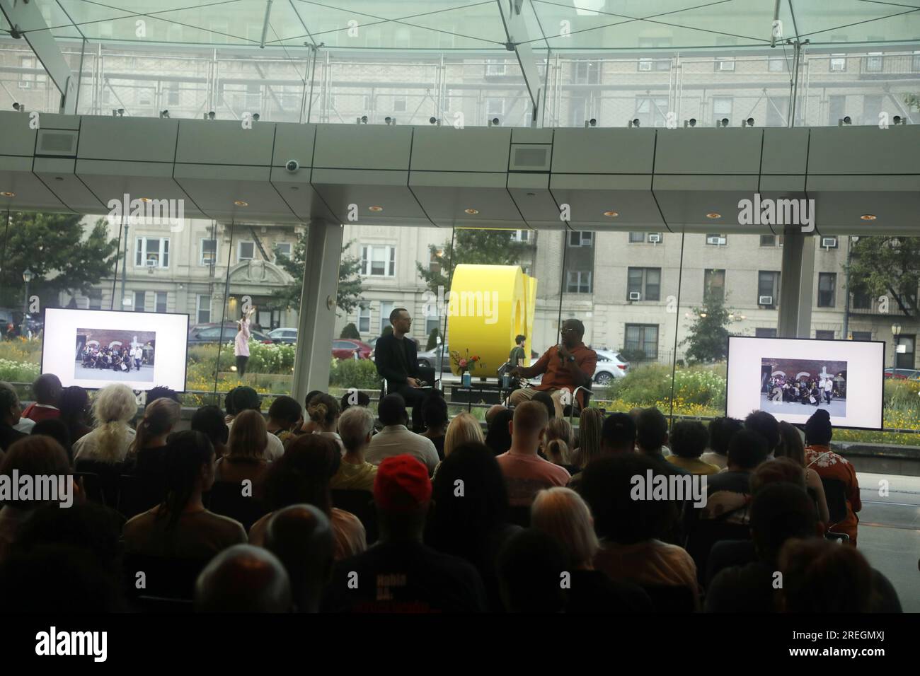 BROOKLYN, NEW YORK, JULY 27: Photographer Jamel Shabazz sits in ...