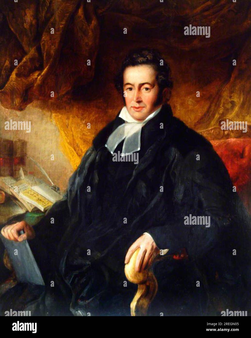 Reverend Robert Morrison before 1833 by Henry Perlee Parker Stock Photo ...