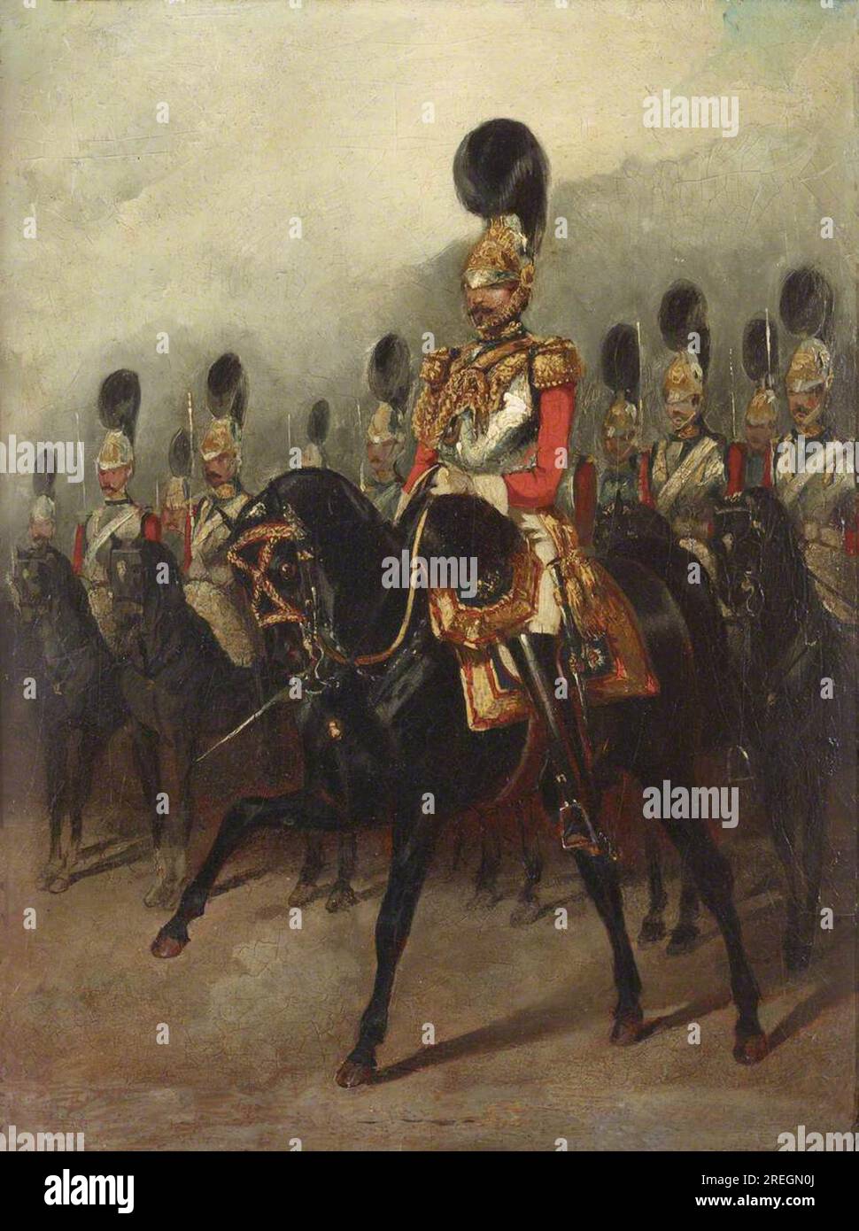 An Officer of the 1st Life Guards between 1825 and 1860 by Henry ...
