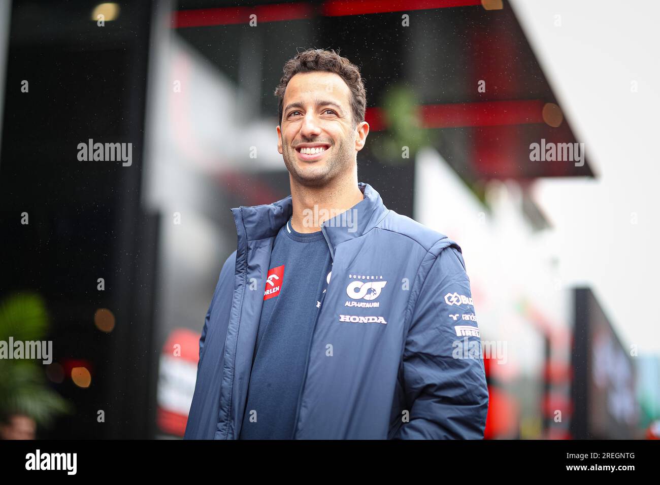 #03 Daniel Ricciardo, (AUS)Alpha Tauri, Honda during the Belgian GP ...