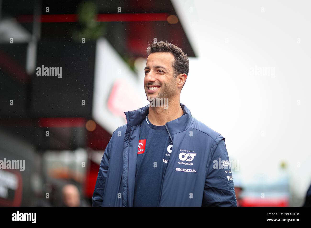 #03 Daniel Ricciardo, (AUS)Alpha Tauri, Honda during the Belgian GP ...
