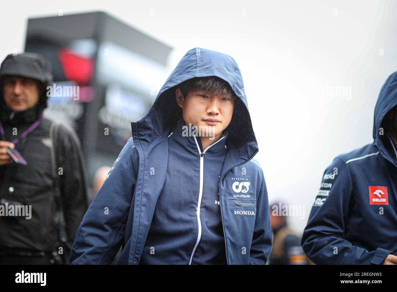 #22 Yuki Tsunoda, (JAP) Alpha Tauri, Honda during the Belgian GP, Spa ...