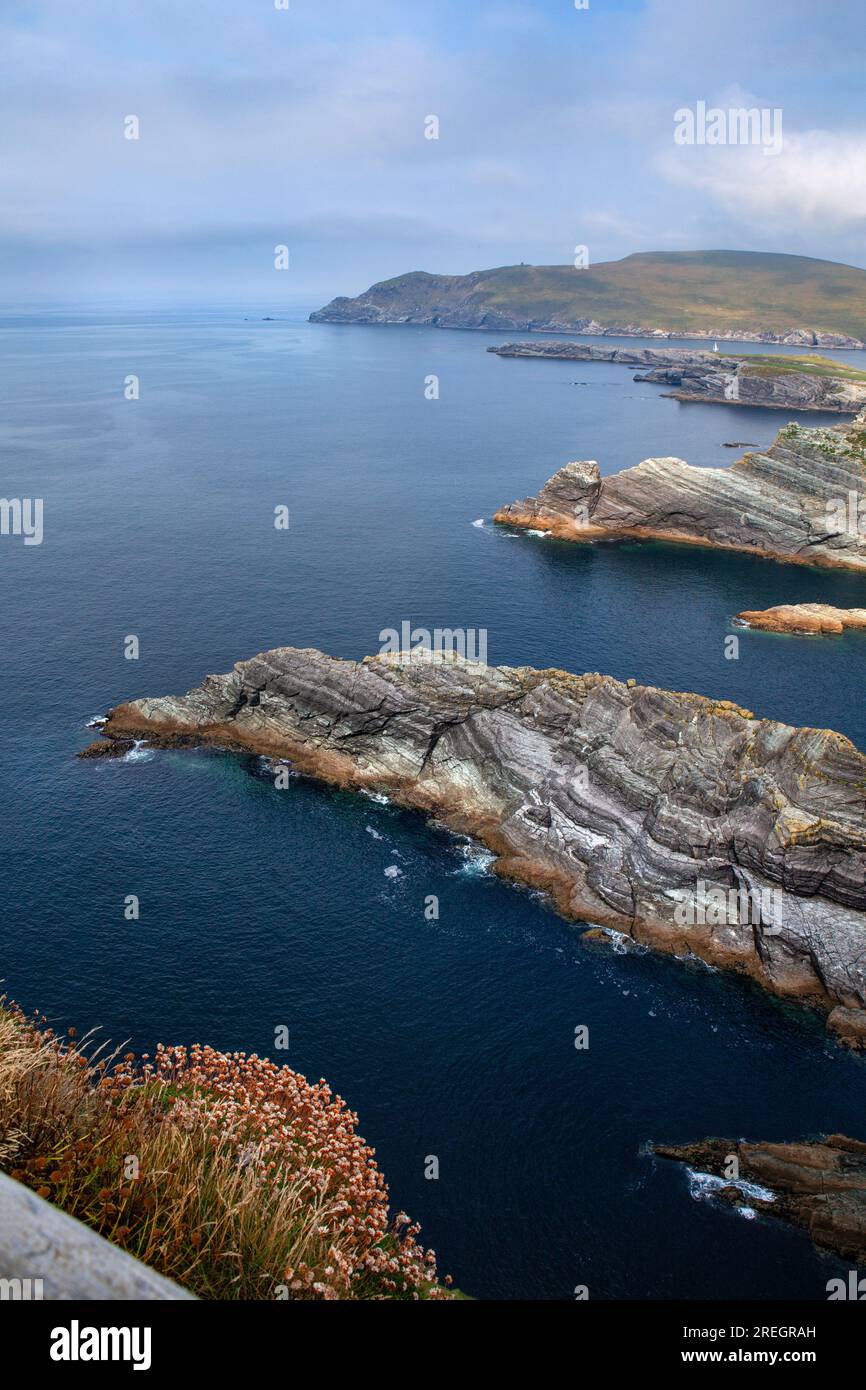 The cliffs of County Kerry as seen from Kerry Cliffs, Portmagee ...