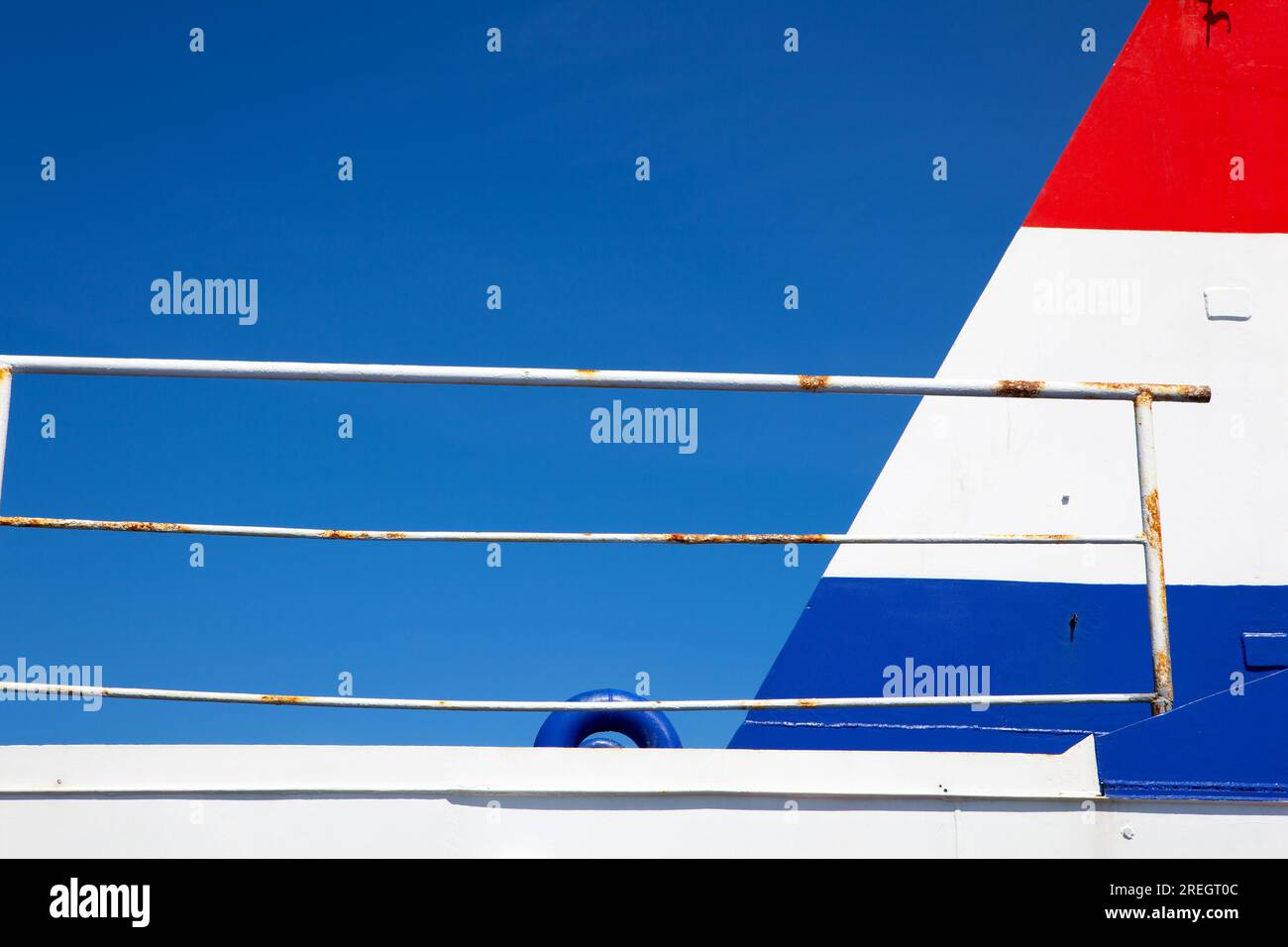 Detail of Stena line Ferry on an Irish sea crossing Stock Photo - Alamy