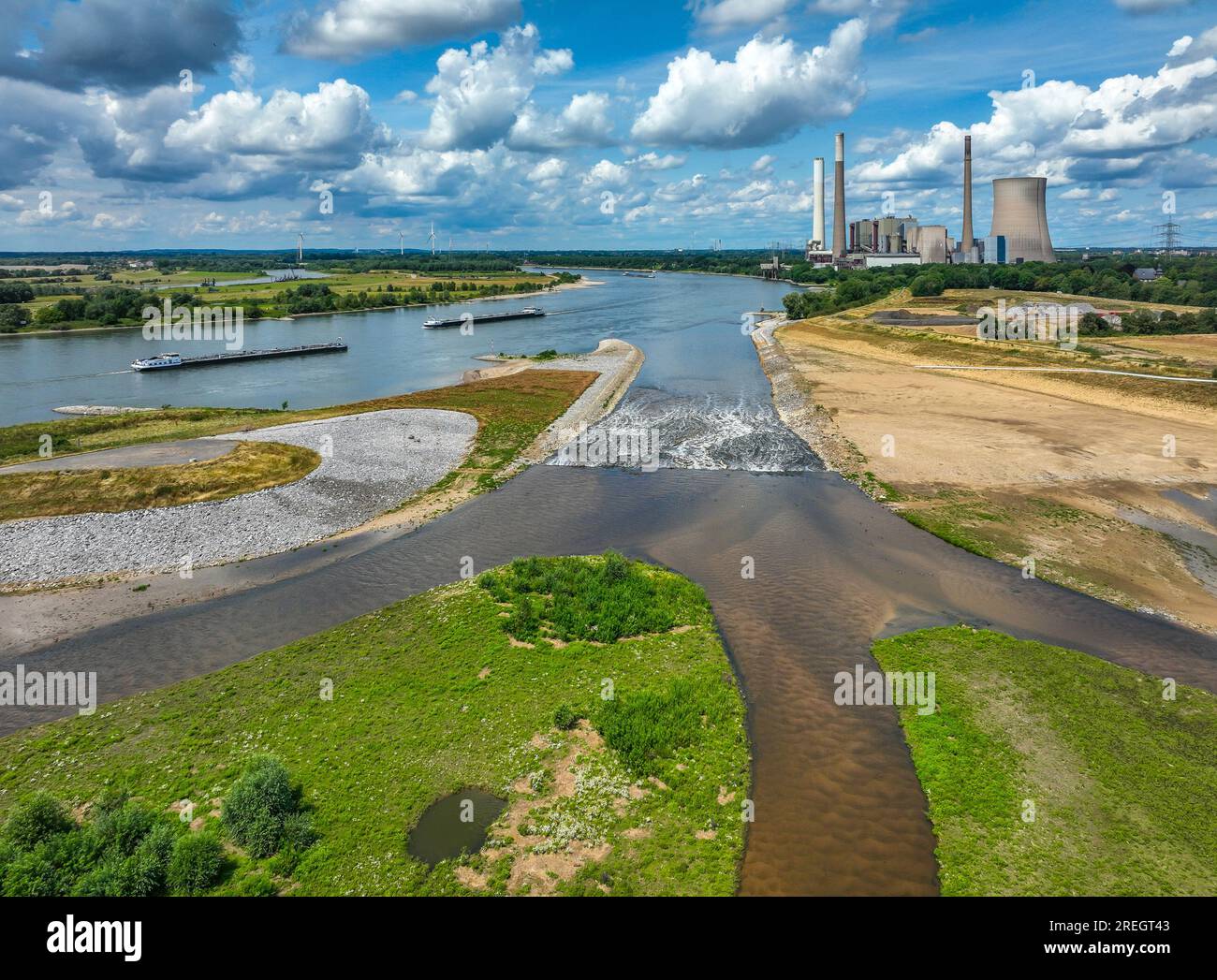 Renaturation emscher estuary hi-res stock photography and images - Alamy