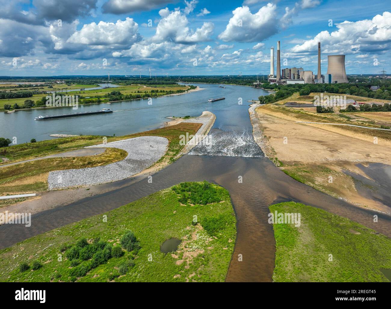 Renaturation emscher estuary hi-res stock photography and images - Alamy