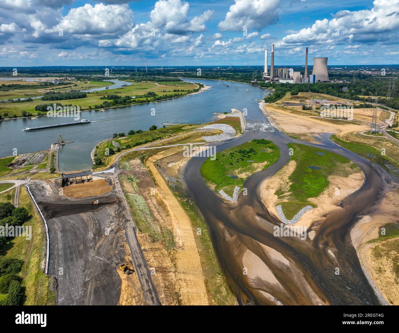 Renaturation emscher estuary hi-res stock photography and images - Alamy