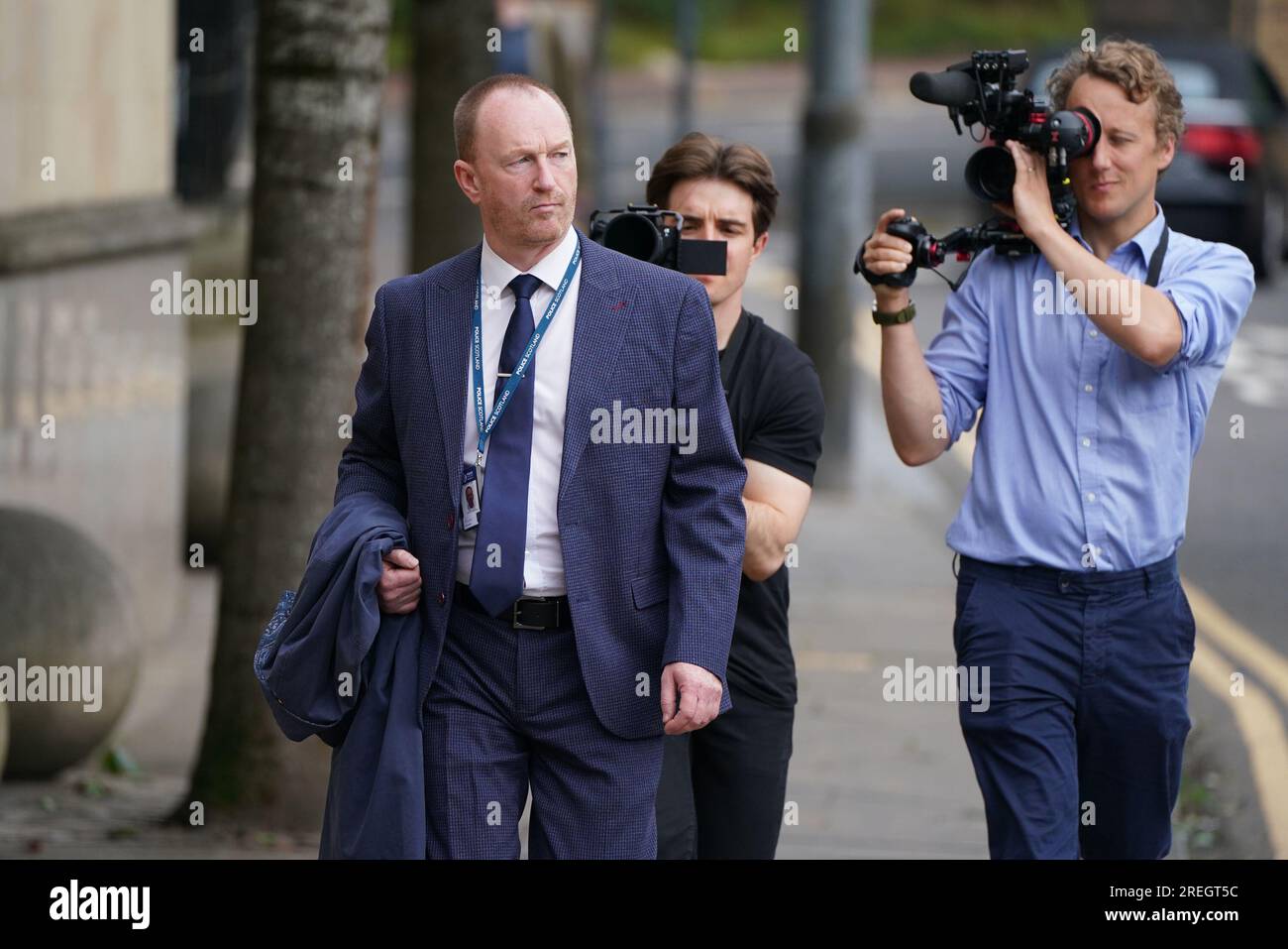 Detective Inspector Fraser Spence, of Police Scotland's major ...