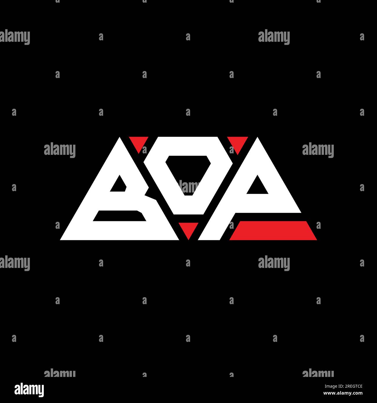 Initial letter bop Stock Vector Images - Alamy