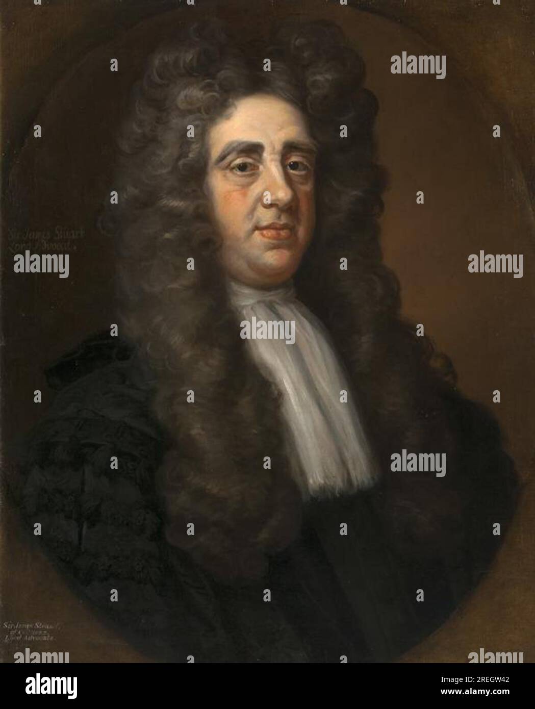Sir James Steuart of Goodtrees, 1635 - 1713. Lord Advocate circa 1712 ...