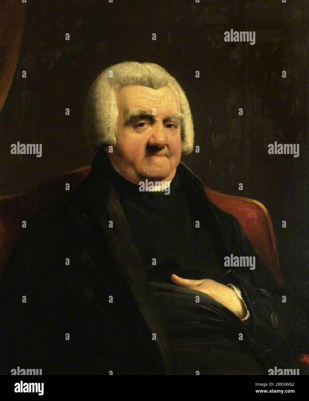 Dr Samuel Parr 1823 by James Lonsdale Stock Photo - Alamy