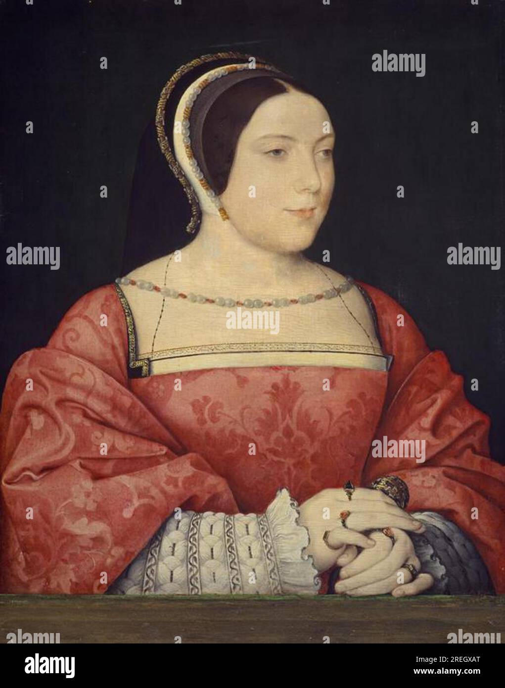 Madame de Canaples (Marie d'Assigny, 1502 - 58) circa 1525 by Jean ...