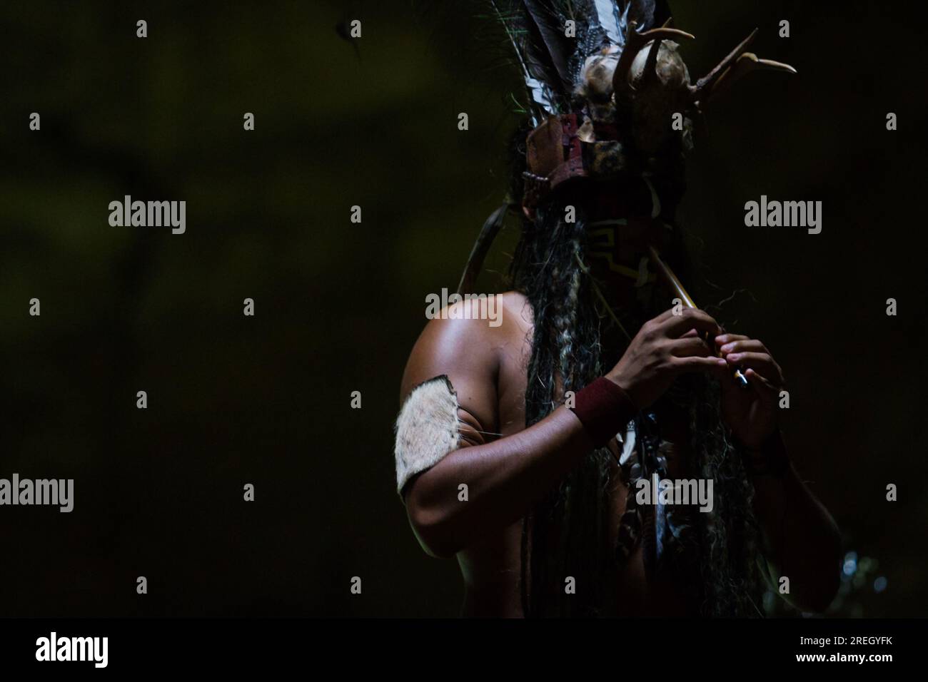 Mayan dressing hi-res stock photography and images - Alamy