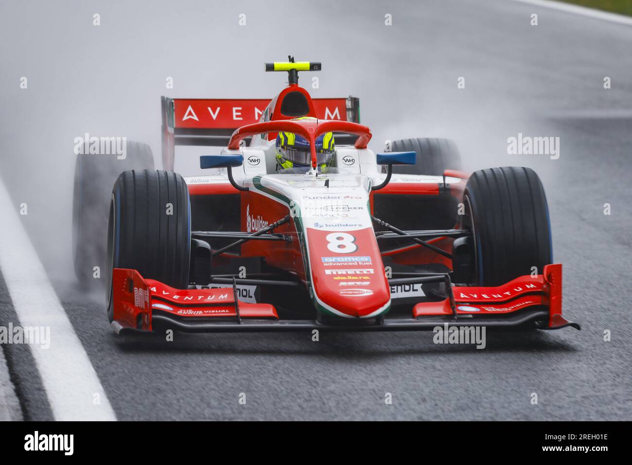 08 BEARMAN Oliver (gbr), Prema Racing, Dallara F2, action during the ...