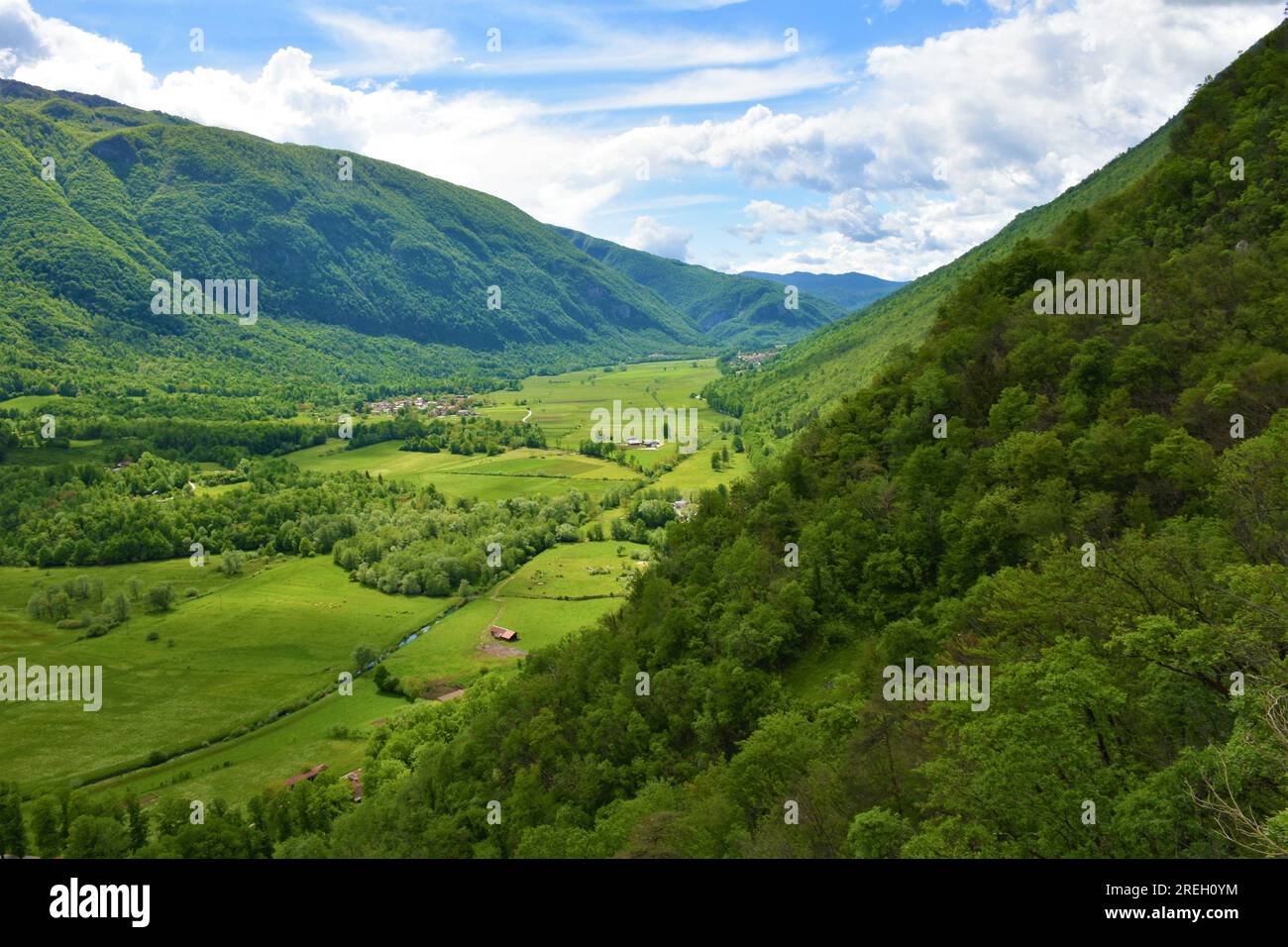Kobarid basin hi-res stock photography and images - Alamy
