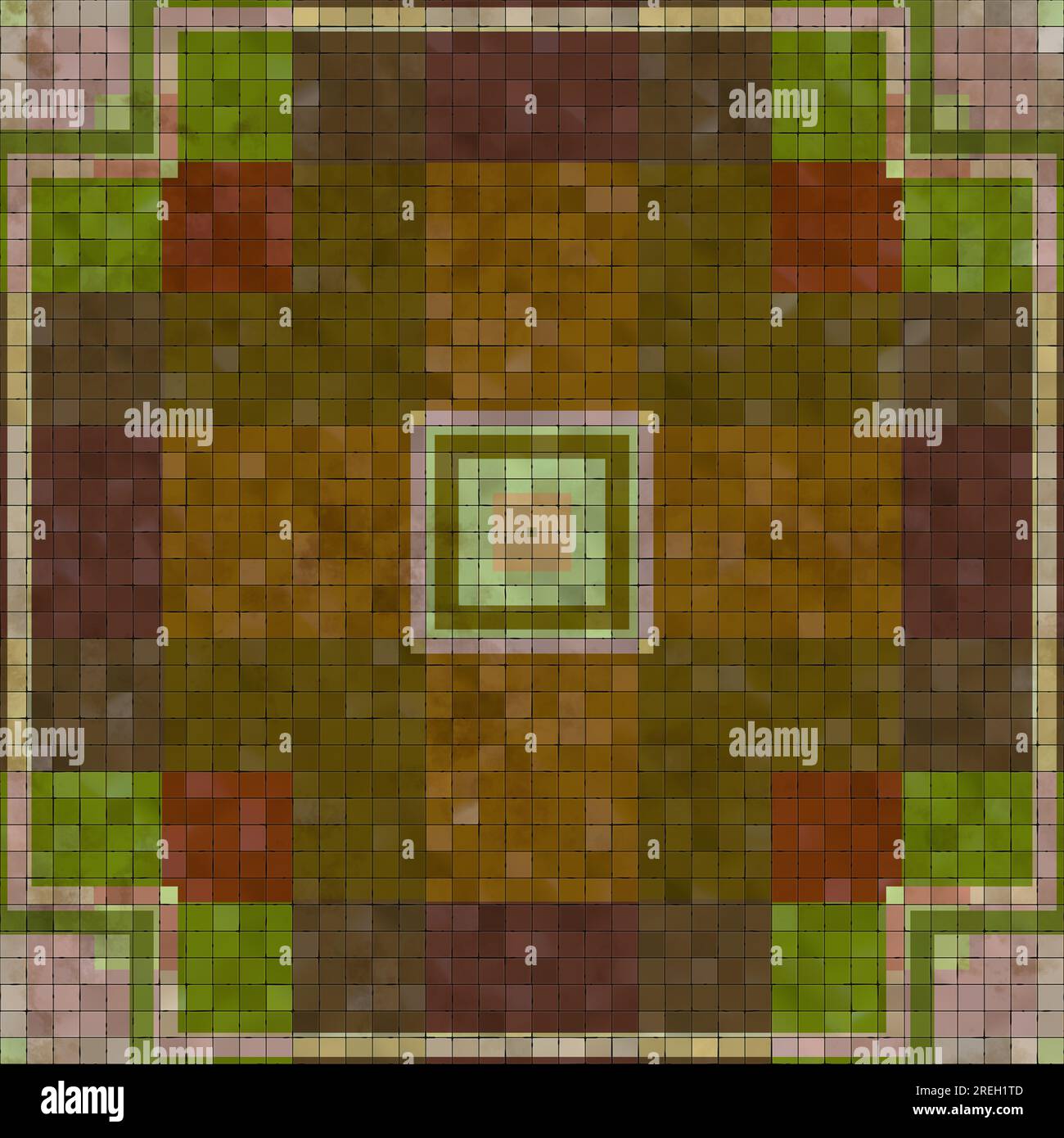 Colorful geometric seamless patterns decorate the walls style Atlas ...