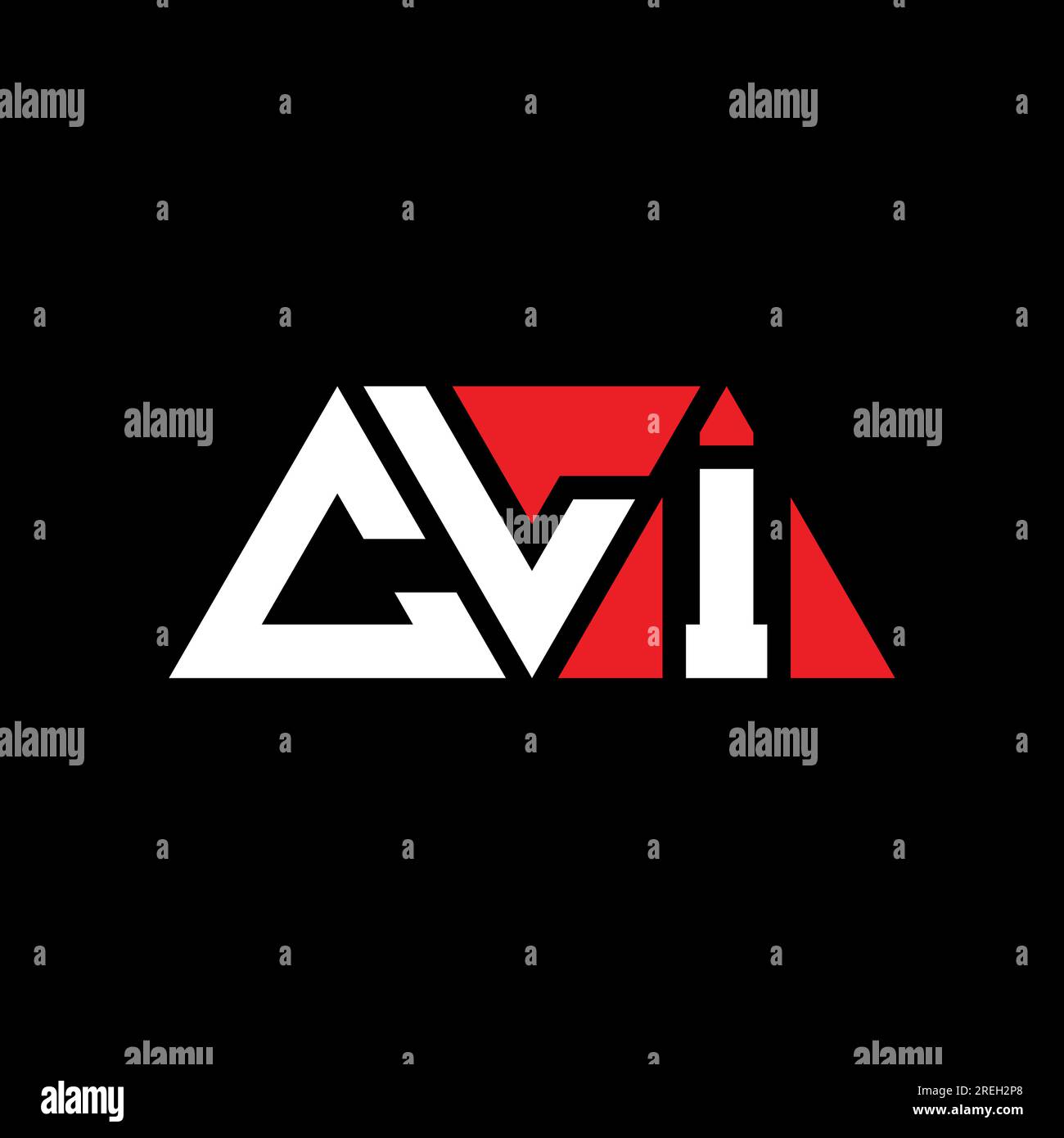 Cli Triangle Letter Logo Design With Triangle Shape Cli Triangle Logo
