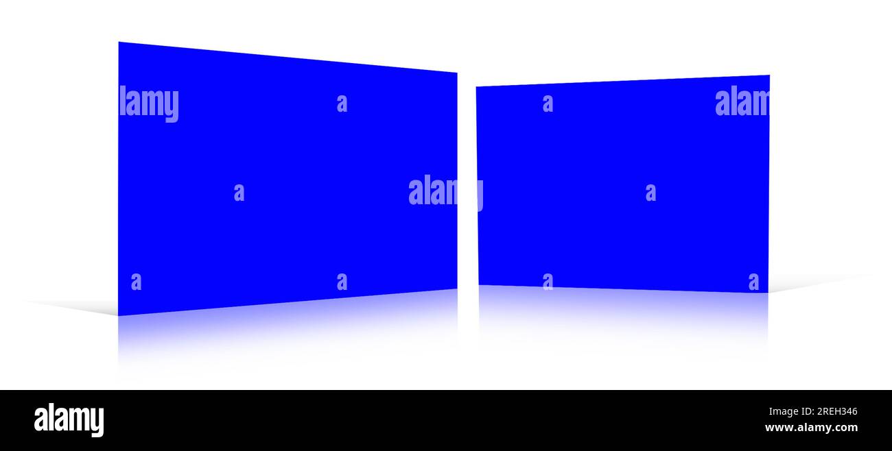 Blue Insert report or screenshoot blank template for presentation ...