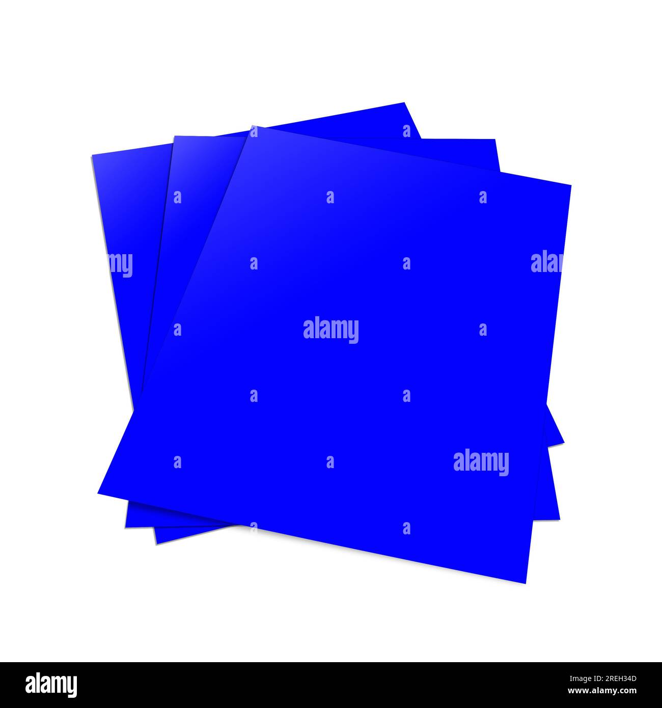 Blue Reports blank template for presentation layouts and design. 3D ...