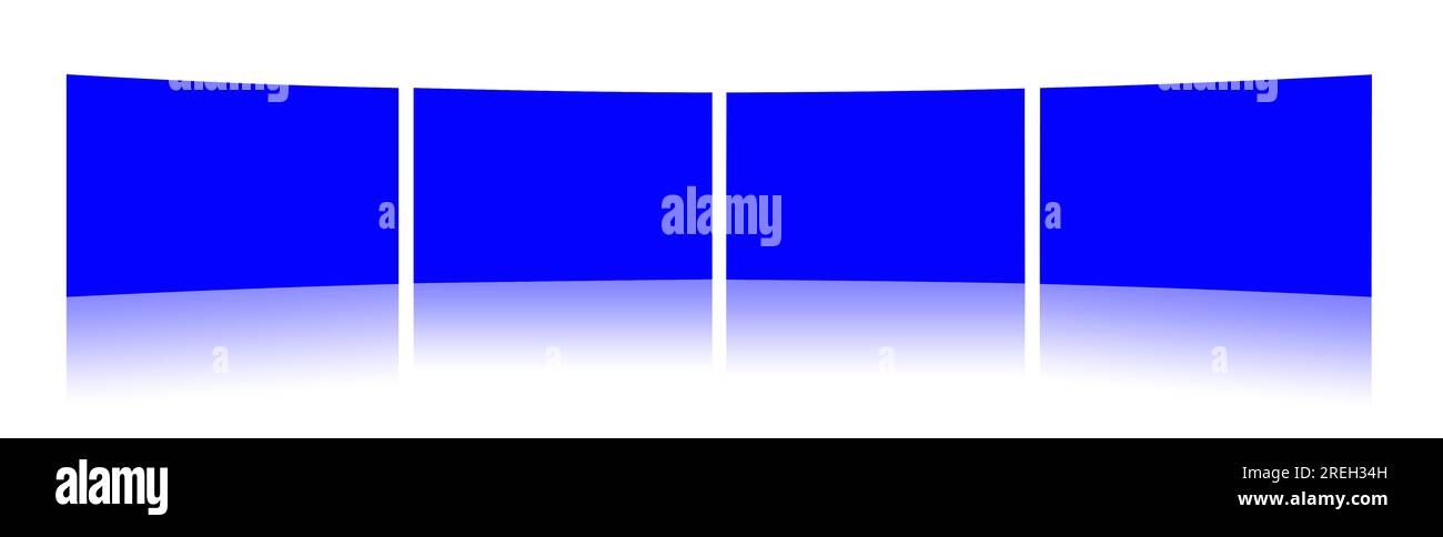 Blue Insert report or screenshoot blank template for presentation ...