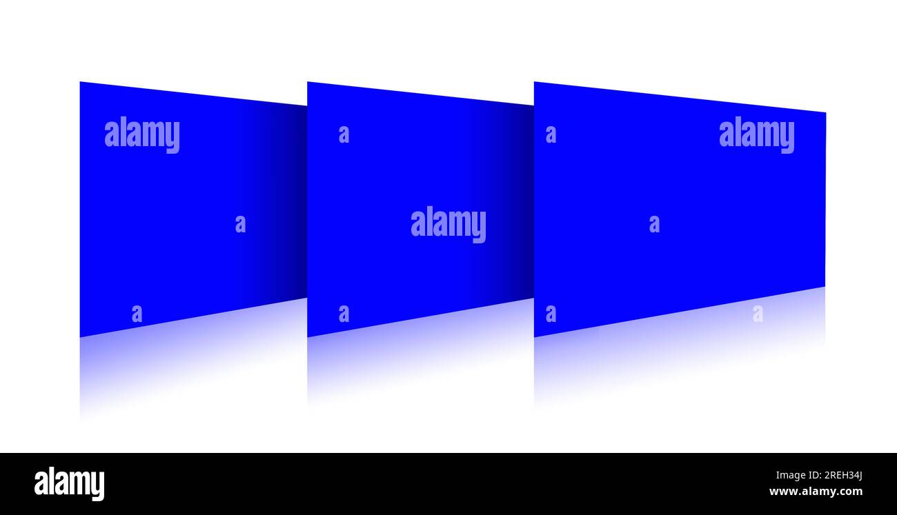 Blue Insert report or screenshoot blank template for presentation ...