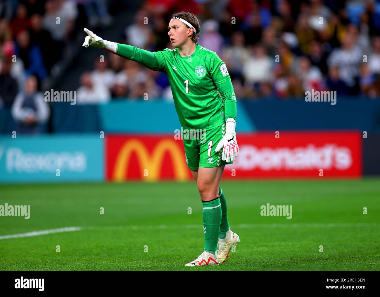 Denmark goalkeeper Lene Christensen during the FIFA Women's World Cup ...