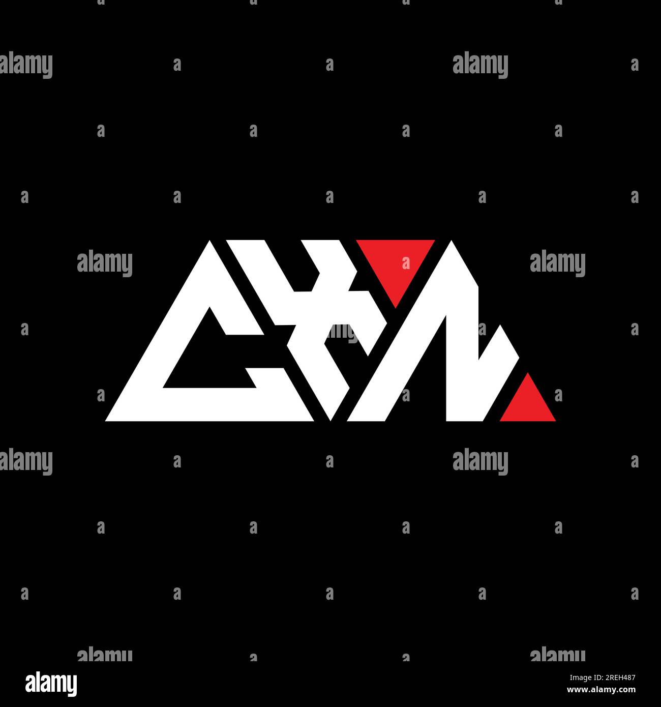CXN triangle letter logo design with triangle shape. CXN triangle logo design monogram. CXN ...