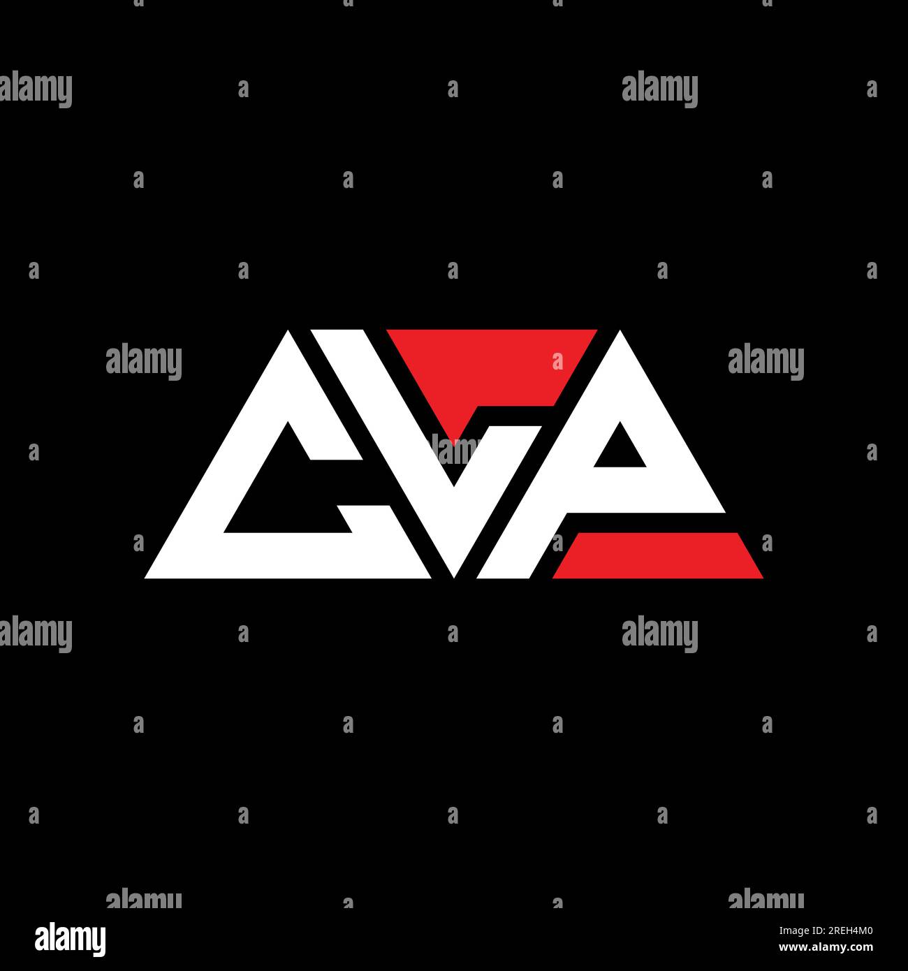 CLP triangle letter logo design with triangle shape. CLP triangle logo ...