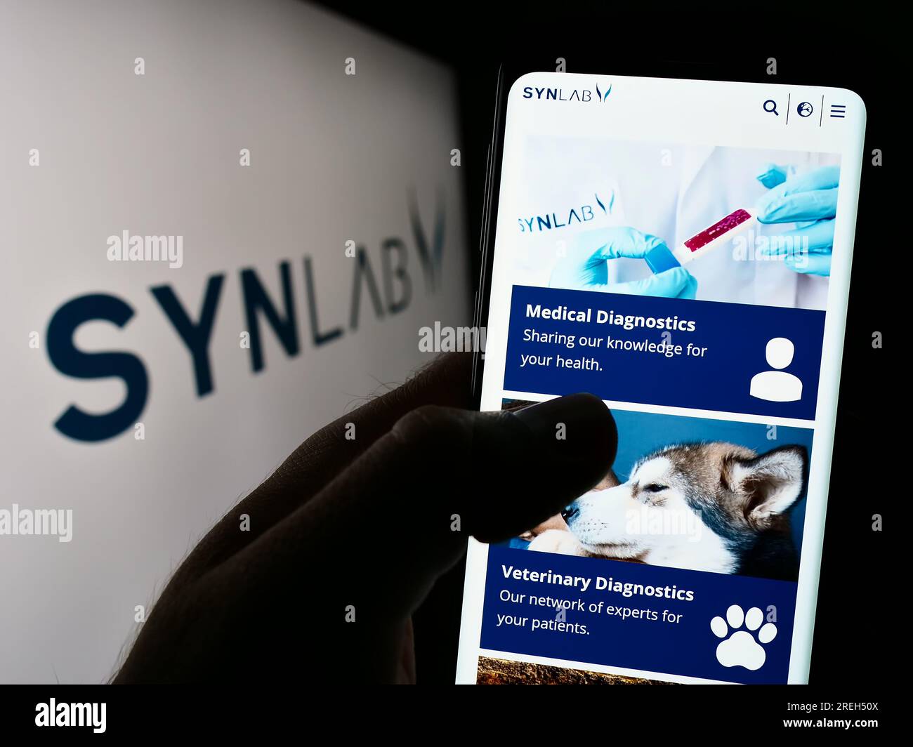 Logo synlab hi-res stock photography and images - Alamy