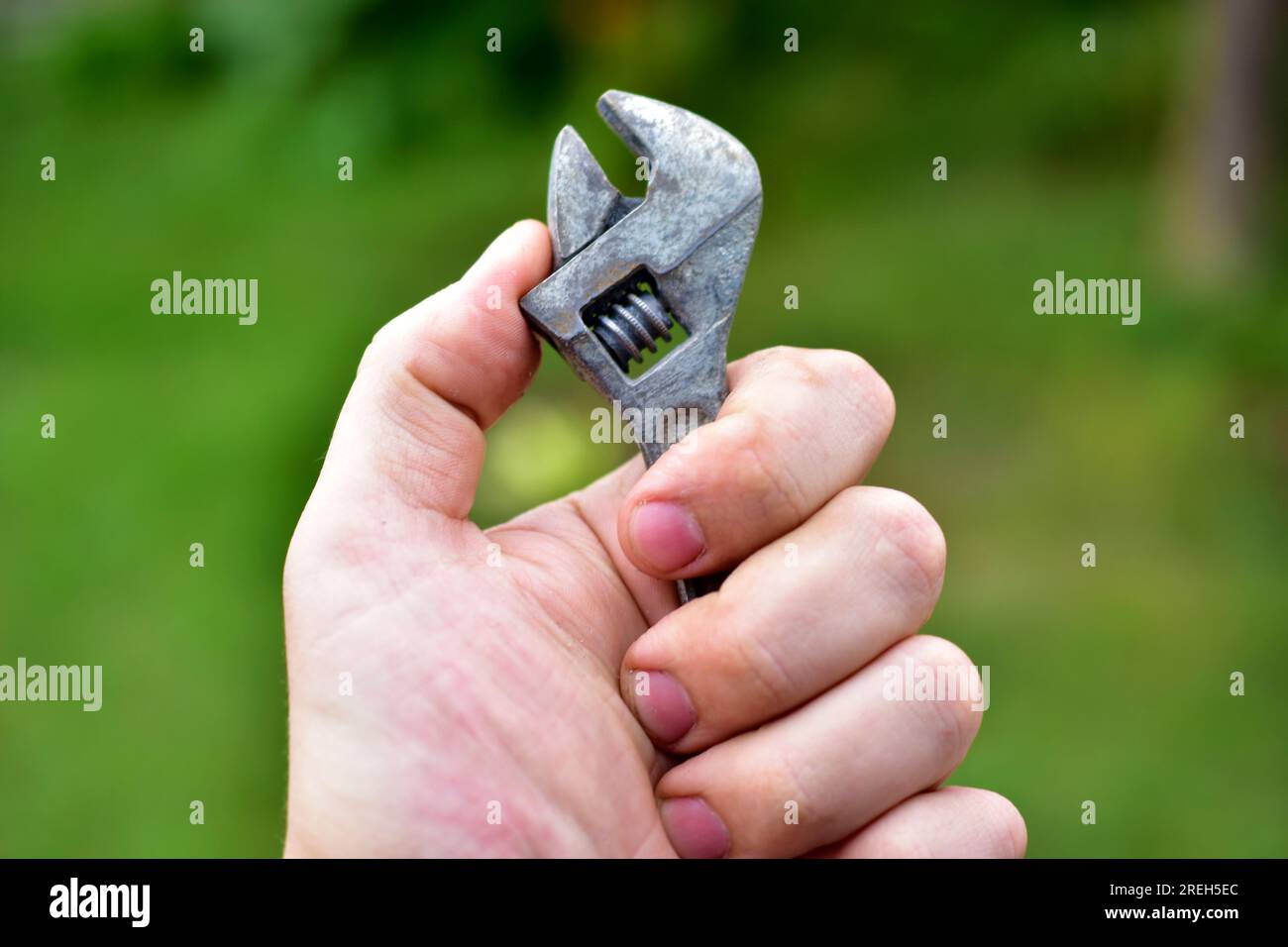 Shiny wrench hi-res stock photography and images - Alamy