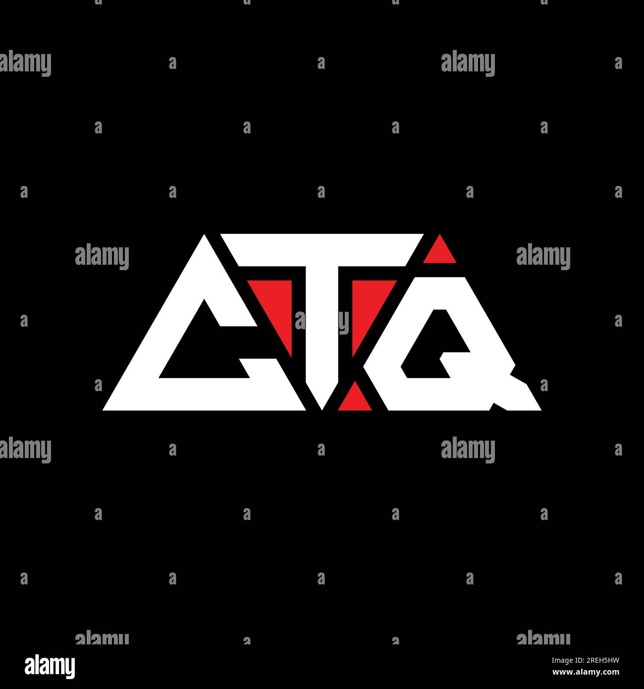 Ctq logo design hi-res stock photography and images - Alamy