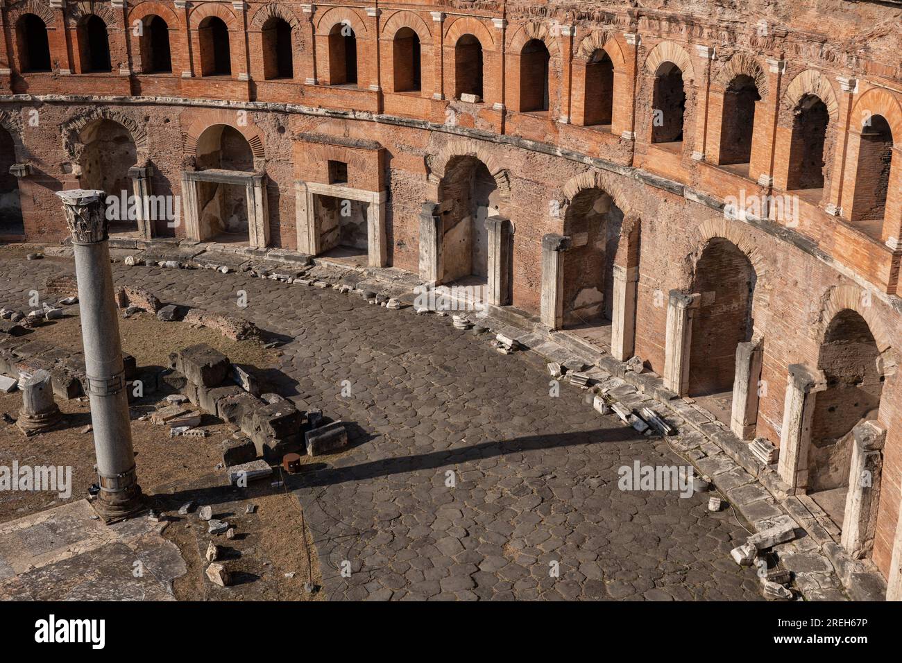 Ancient Roman Markets And Shops