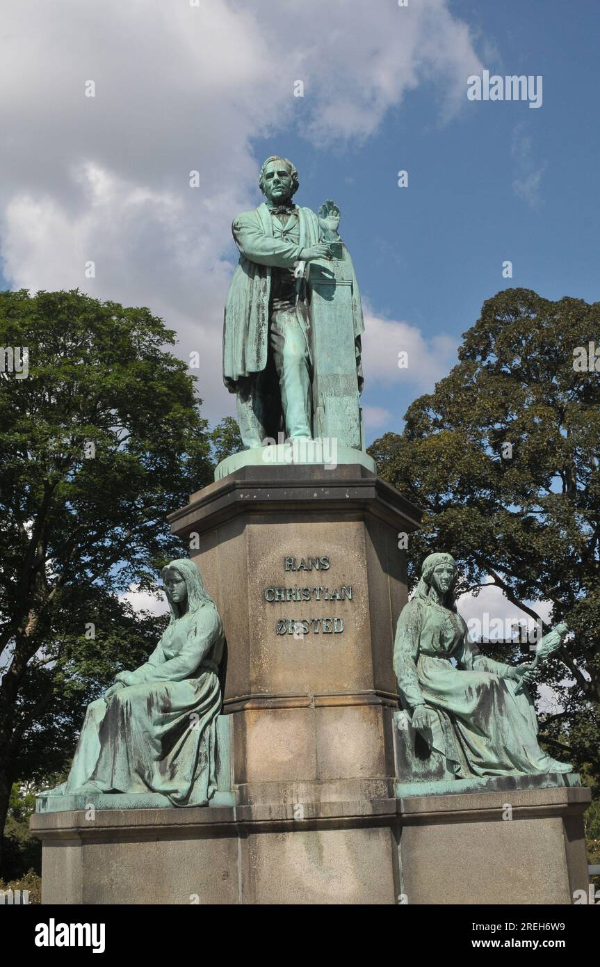 28 July 2023/View of Orstedparken after name of Hans Christian Orsted ...
