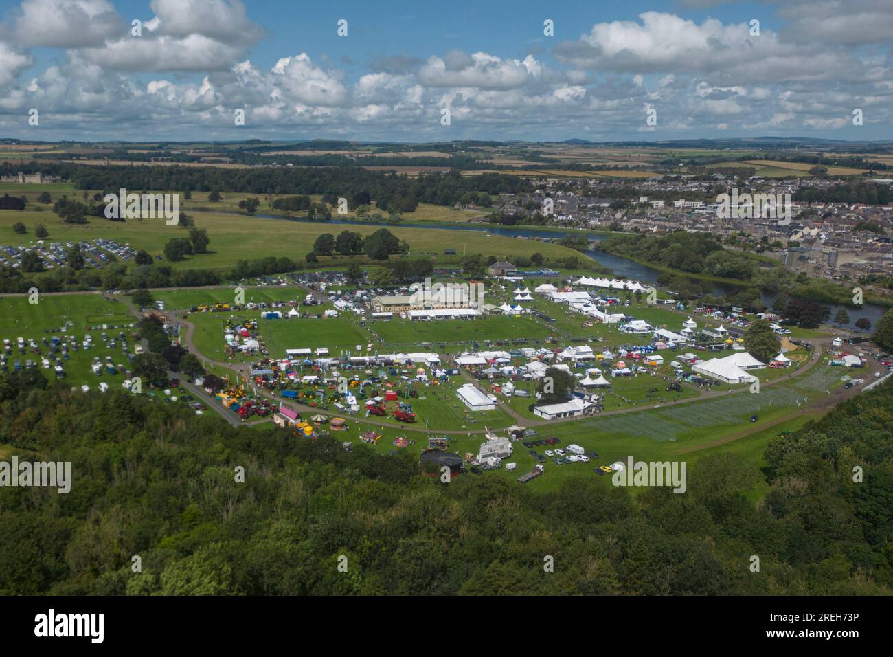 Kelso, UK. 28th July, 2023. Day One of BUAS Kelso Show. The Border ...