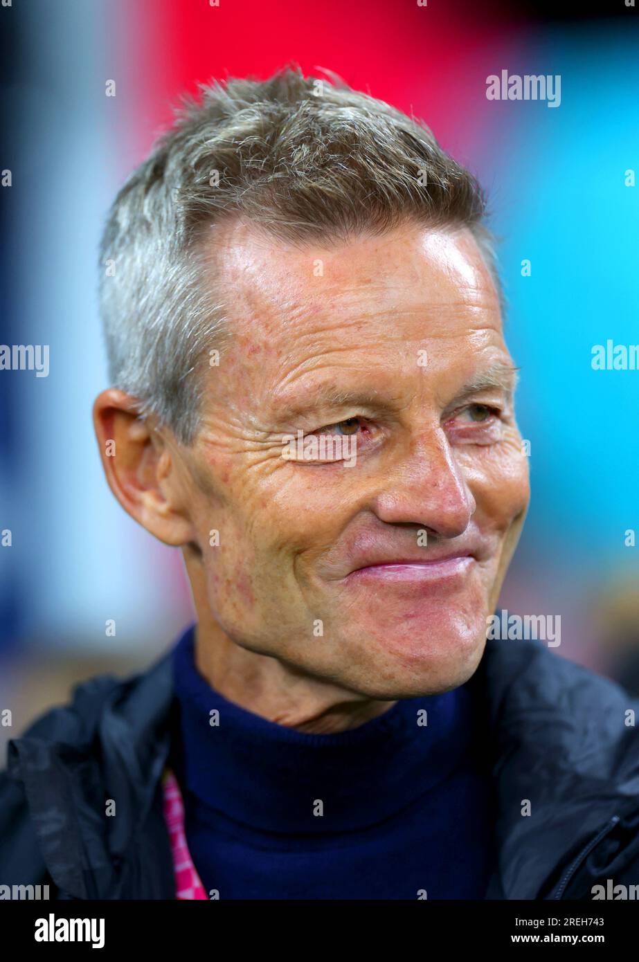 Denmark head coach Lars Sondergaard ahead of the FIFA Women's World Cup ...