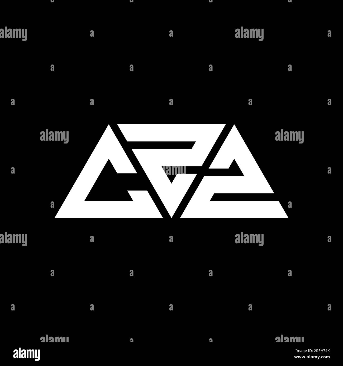 Czz monogram hi-res stock photography and images - Alamy