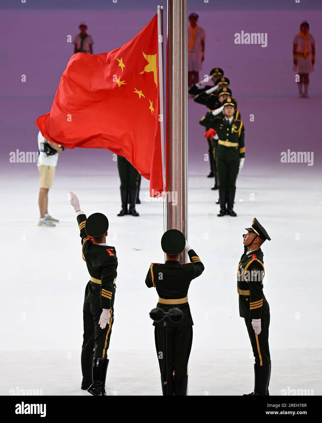 Chengdu, China's Sichuan Province. 28th July, 2023. Chinese national ...