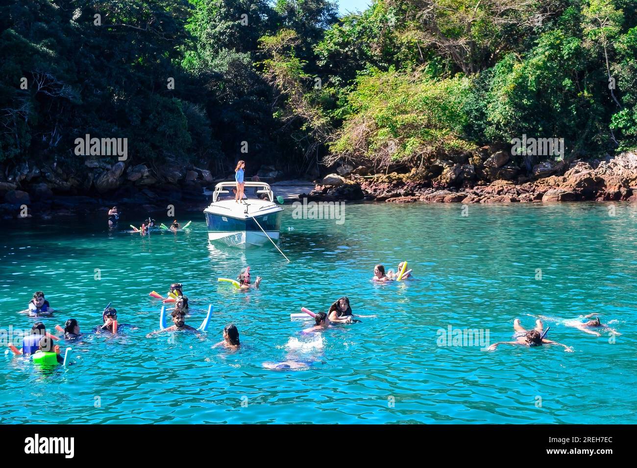 Tourism in Angra dos Reis, Rio de Janeiro, Brazil Stock Photo - Alamy