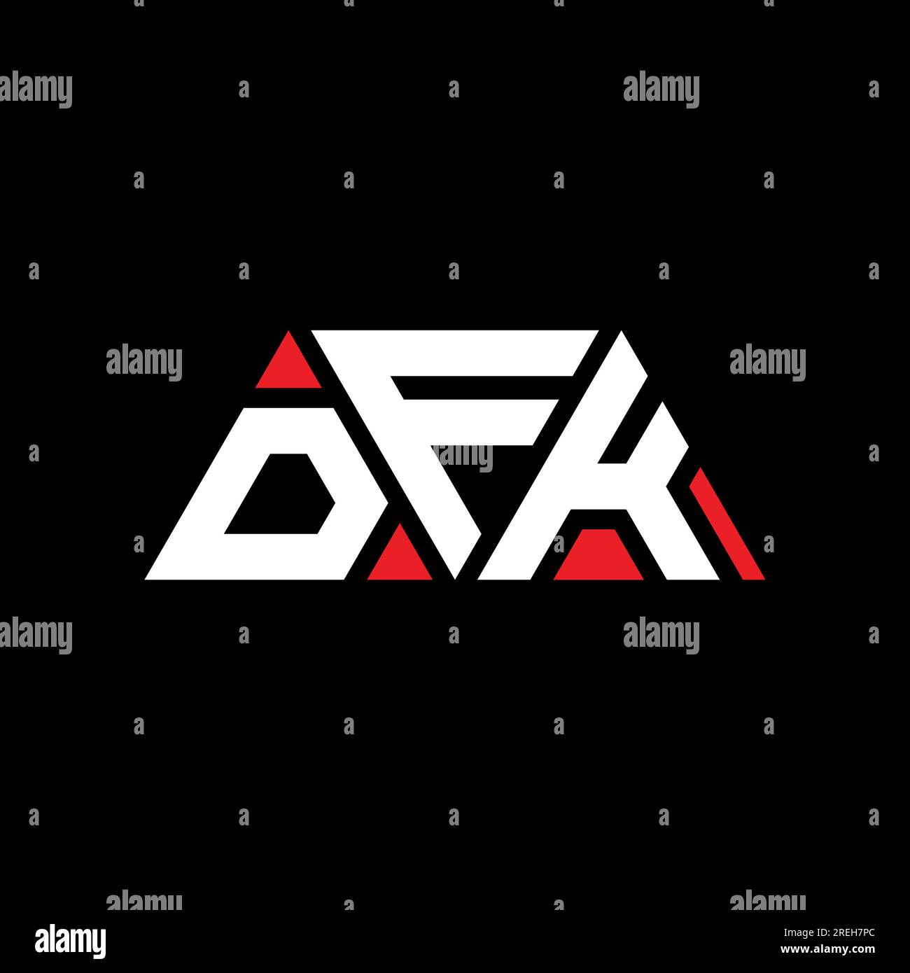 Dfk logo design hi-res stock photography and images - Alamy