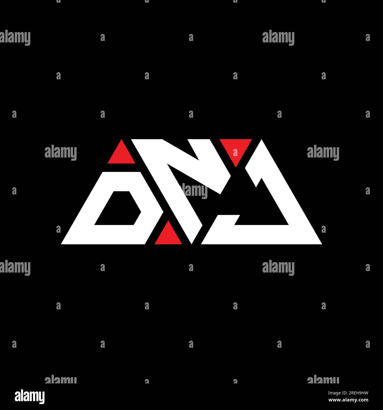 Dnj business logo Stock Vector Images - Alamy
