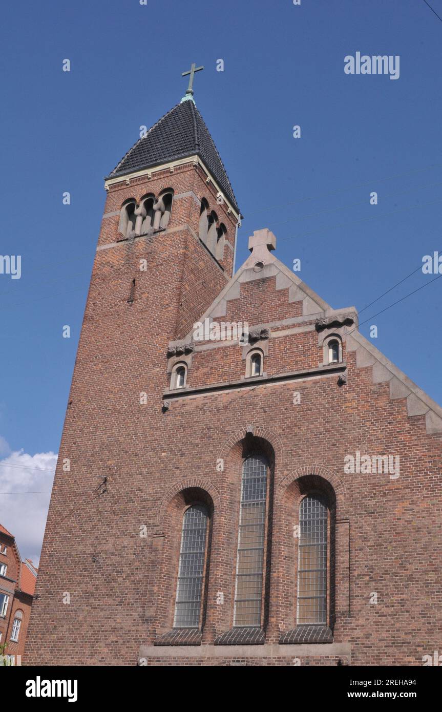 28 July 2023/Danish lutheran church or nathanaels kirke in danish ...