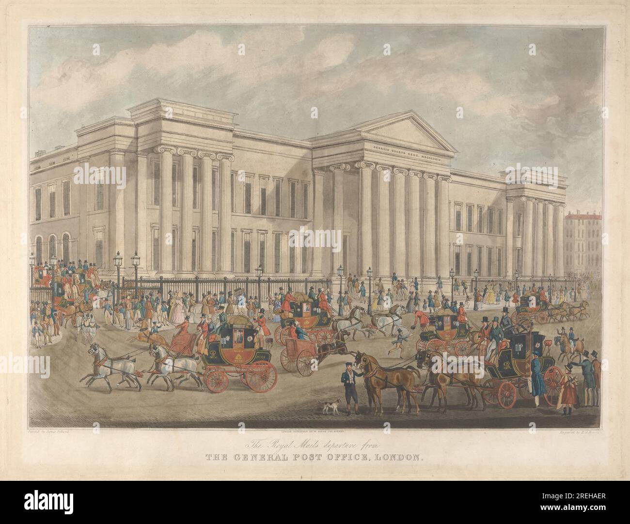 The Royal Mail's departure from the General Post Office, London by ...